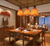 China Wooden Pendant Lights - Hanging Veneer lanterns - Led Creative Wood lanterns for sale