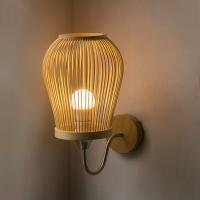 China Creative Art Design rattan wall light shade for Aisle Corridor for sale