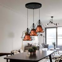China Creative American country chandelier retro industrial style iron chandelier for sale