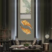 China Creative Hanging lamp fish design Chandelier Pendant Lamp for sale