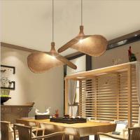 China Hat shape lighting bamboo lamp decoration rattan pendant lamps for shop club for sale