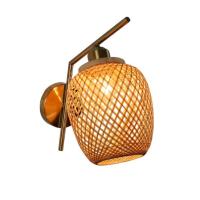 China luxurious Bamboo woven wall lamp - Bamboo corridor lamp - Hanging Bamboo rattan lamp for sale
