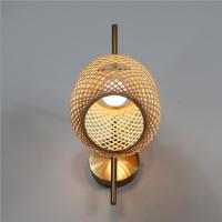China luxurious Bamboo woven wall lamp - Bamboo corridor lamp - Hanging Bamboo rattan lamp for sale