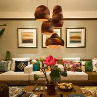 China Creative art design chandelier handmade pendant lamp shades for sale