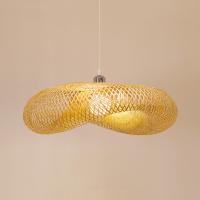 China Creative design hanging handmade Bamboo lampshade for sale