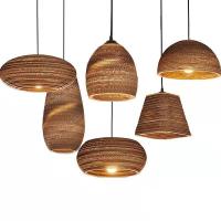 China outdoor decorative modern design  Rattan led floor lamps for sale