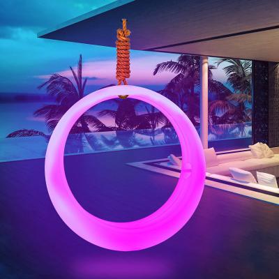 China patio decor chair led swings led ring light for sale