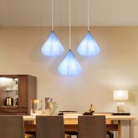 China Wireless control plastic rhomboid design pendant lamp for sale