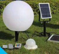 China 1000 mAh solar battery 1.2 w Pin Solar Power Sphere For Garden for sale