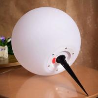 China 1000 mAh solar battery 1.2 w Pin Solar Power Sphere For Garden for sale