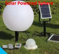 China 1000 mAh solar battery 1.2 w Pin Solar Power Sphere For Garden for sale
