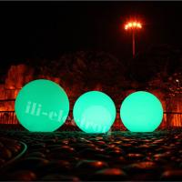 China Rechargeable Swimming Pool Floating Ball Lights IP65 Waterproof for sale