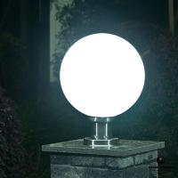 China pulg in light series solar sphere garden lamps with pin for sale