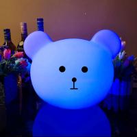China Mini Cute Bear Children Baby Indoor Decorative Portable LED Night Light Lamp for sale