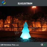 China Plastic LED Outdoor Glow Lights Tree Shape For Christmas Decor for sale