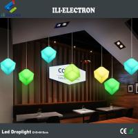 China Remote Control Outdoor LED Cube Light  Pendant Light For Events & Parties Decoration for sale
