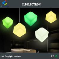 China Remote Control Outdoor LED Cube Light  Pendant Light For Events & Parties Decoration for sale