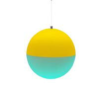 China Remote Control LED Glow Ball Light Pendant Double Color For Holiday for sale