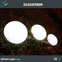 China Waterproof Plastic Led Glow Ball Customised Color for sale