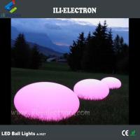 China Waterproof Plastic Led Glow Ball Customised Color for sale