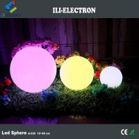China Glow Floating Pool Ball Night Lights Lamp for Swimming Pool Beach Garden Party Decor for sale