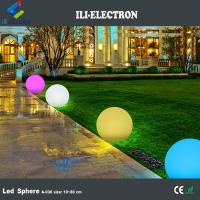 China Glow Floating Pool Ball Night Lights Lamp for Swimming Pool Beach Garden Party Decor for sale