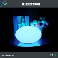 China 16 color changing plastic LED Glow Rock for sale