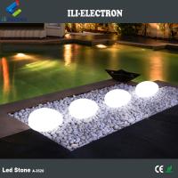 China 16 color changing plastic LED Glow Rock for sale