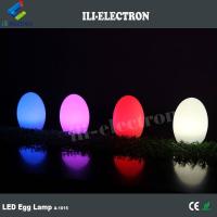 China Decorative Egg Shaped Table Lamp , Egg Night Light With Remote for sale