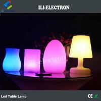 China Decorative Egg Shaped Table Lamp , Egg Night Light With Remote for sale