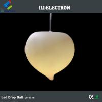 China 10~60 cm 16 colors changing led drop ball for sale