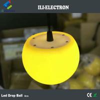 China 10~60 cm 16 colors changing led drop ball for sale