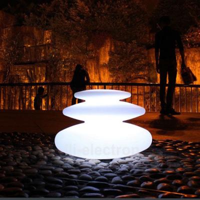 China Stylish PE Plastic Pool Glow Lights rechargeable For Outdoor Decorative for sale