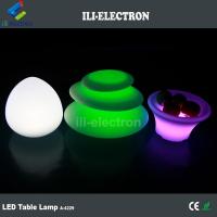 China Stylish PE Plastic Pool Glow Lights rechargeable For Outdoor Decorative for sale