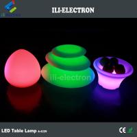 China Stylish PE Plastic Pool Glow Lights rechargeable For Outdoor Decorative for sale