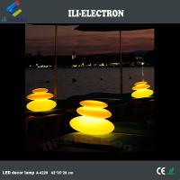 China Stylish PE Plastic Pool Glow Lights rechargeable For Outdoor Decorative for sale