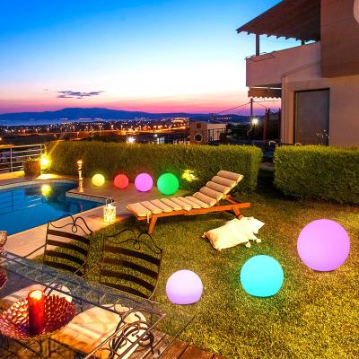 China 30 cm IP 65 waterproof plastic led Illuminated Sphere for sale