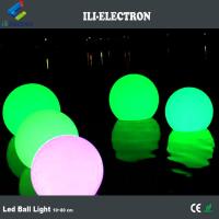 China 30 cm IP 65 waterproof plastic led Illuminated Sphere for sale