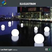 China 30 cm IP 65 waterproof plastic led Illuminated Sphere for sale