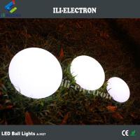 China PE illuminated led glow ball,waterproof swimming pool led ball lighting ball for sale