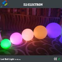 China colorful outdoor hanging led light balls for sale