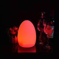 China Festival garden Decor led Egg Shape night light for sale