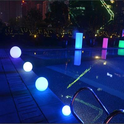 China swimming pool decoration glowing ball lights for sale