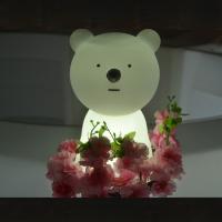 China Unique Night Light Teddy Bear LED Desk Light Lamp for sale