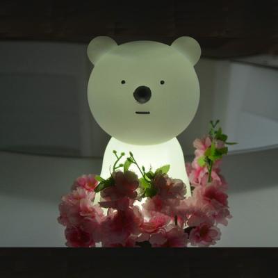 China Unique Night Light Teddy Bear LED Desk Light Lamp for sale