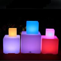 China Mobile Glow Illuminated LED cube decorative lamps for sale
