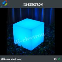 China Outdoor Garden Party Illuminated Lighting Cube for sale