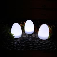 China Outdoor Garden Display Cordless LED Egg Lamp for sale