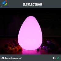 China waterdrop shape led table lamps led drop lamp for sale