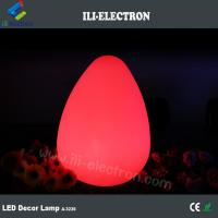China waterdrop shape led table lamps led drop lamp for sale
